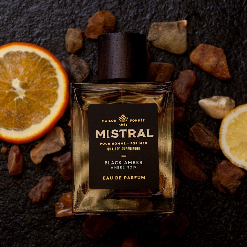 Mistral Black Amber Eau De Parfum for Men